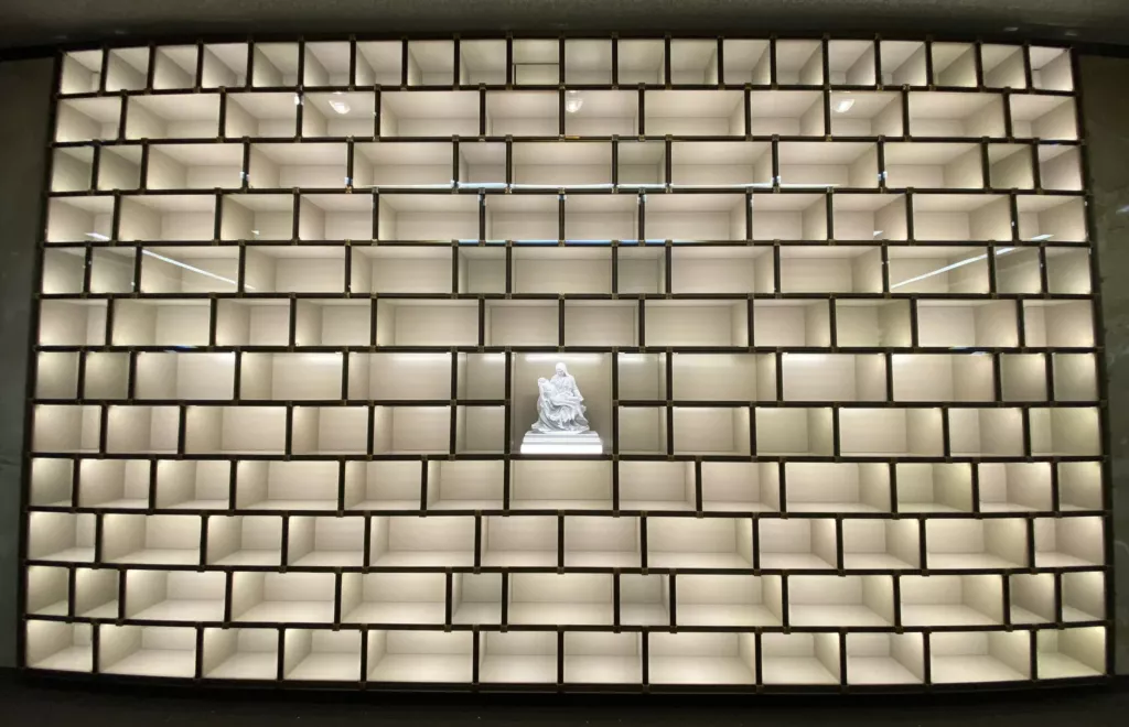 New Glass Front Niches coming soon! - Madonna Cemetery